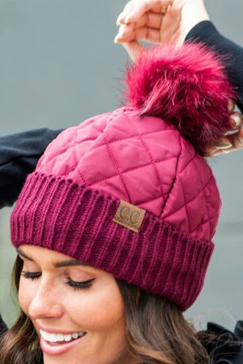 Walk with Me Puffer Beanies sold by A Velvet Window